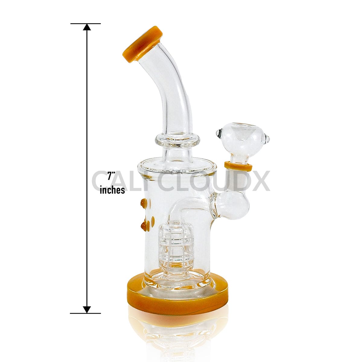 7" Mini Waterpipe | Rig – Cali Cloudx