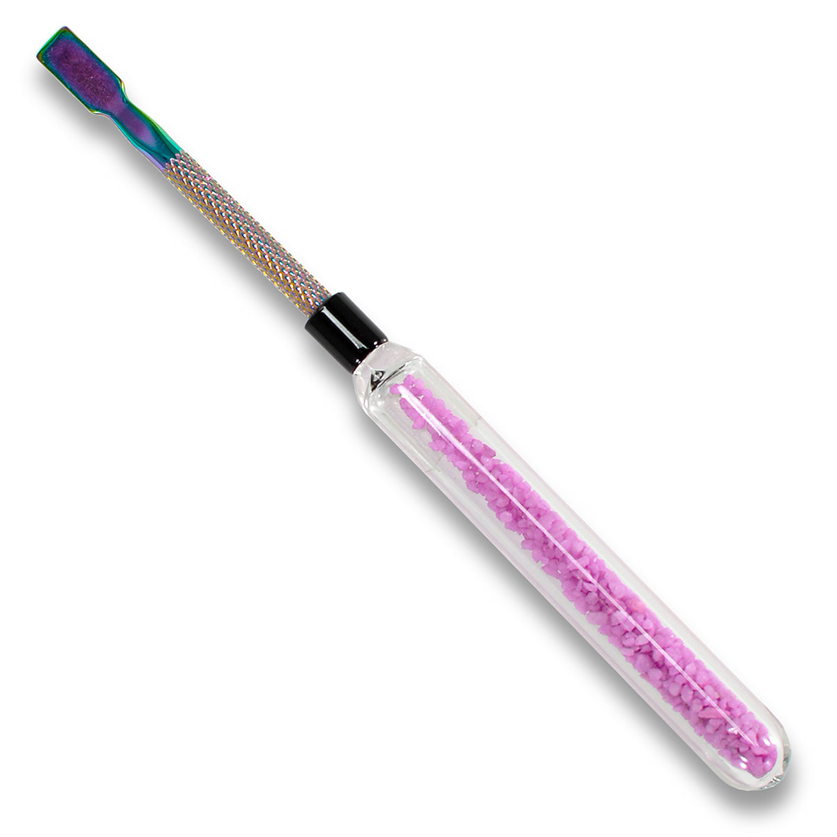 Colorful Crystal Rainbow Metal Dabber- Flat - 5 Count – Cali Cloudx